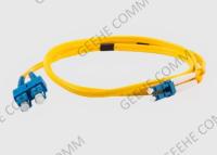 China Multimode LC to SC Duplex Fiber Patch Cord 30M OM3 50/125 for sale