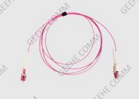 China Uniboot LC/LC Duplex 2.0mm OFNP Fiber Patch Cable Push Pull Tab for sale