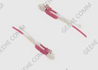 China Uniboot LC/LC Duplex 2.0mm OFNP Fiber Patch Cable Push Pull Tab for sale