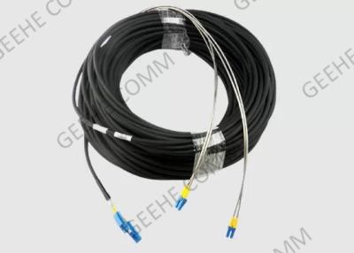 China Multimode 3.0mm Corning OFNR Duplex Fiber Optic Patch Cord LC To LC 100M for sale