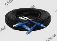China Data Centers OFNR Jackets Fiber Optic Patch Cord Single Mode SC To SC 10M for sale