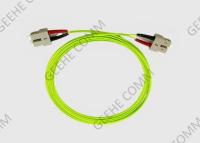 China Shoot Boot 10 Meter SC to SC MM Duplex Fiber Patch Cord For Datacenters for sale