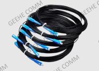 China Singlemode G652A1 Fiber Patch Lead Types Simplex SC/UPC To SC/UPC for sale