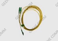 China 90 Degree Boot 9/125 Micron Duplex LC-SC UPC SM Patch Cord For CATV for sale
