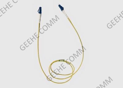 China Simplex 3.0mm LSZH Fiber Optic Jumper LC UPC to LC UPC OM3 50/125 for sale
