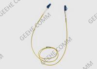 China Simplex 3.0mm LSZH Fiber Optic Jumper LC UPC to LC UPC OM3 50/125 for sale