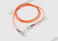 China PVC Jacket 9/125 Singlemode Duplex SC-SC Fiber Optic Patch Cable 1m-30m for sale