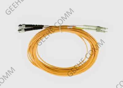 China Fiber Jumper Cable 25M Multimode 62.5/125 Duplex ST to LC Fiber Patch Cord for sale