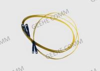 China 3M Yellow LSZH Jacket Duplex 9/125 SC-SC PC Fiber Patch Cord for sale