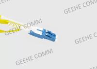 China Uniboot 3.0mm LC To LC OS2 Singlemode Fiber Optic Patch Cable OFNR for sale