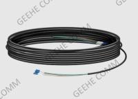 China 6 Fiber 50/125 OM3 Outdoor Preterminated Armored Cable with LC Connectors for sale