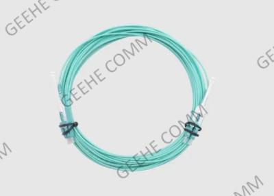 China Pull Tab LC to LC Duplex OM3 Fiber Patch Cable 10Gb 40Gb 2.0mm LSZH for sale