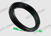 China 2M SC to SC Simplex 9/125 Single Mode Fiber Patch Cable 0.3dB Insertion Loss for sale