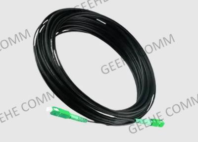 China 2M SC to SC Simplex 9/125 Single Mode Fiber Patch Cable 0.3dB Insertion Loss for sale