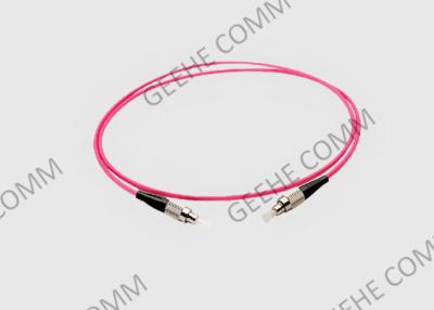 China 3.0mm Duplex Zipcord PM FC to FC Single Mode Fiber Jumper 1310nm 1550nm for sale