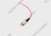China 3.0mm Duplex Zipcord PM FC to FC Single Mode Fiber Jumper 1310nm 1550nm for sale