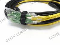 China 4 Fiber singlemode breakout cables,12m for sale