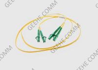 China LC-LC G657A Multimode PVC (OFNR) Duplex 100M Fiber Patch Cord for sale