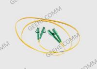 China LC-LC G657A Multimode PVC (OFNR) Duplex 100M Fiber Patch Cord for sale