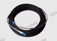 China 30M Outdoor Armored Fiber Optic Patch Cord Jumper With Duplex LC Connector for sale