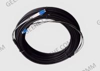 China 30M Outdoor Armored Fiber Optic Patch Cord Jumper With Duplex LC Connector for sale