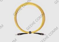 China Single Mode 62.5/125 ST-ST Fiber Optic Jumper Cable For Data Center for sale
