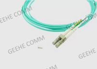 China 50/125µM OFNR Rated 10Gb Lc Lc Om3 Patch Cord Multimode for sale