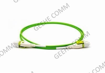 China Corning Fiber OM4 Multimode Duplex LC/LC Uniboot Fiber Optic Patch Cord for sale