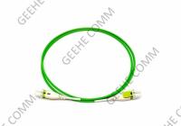 China Corning Fiber OM4 Multimode Duplex LC/LC Uniboot Fiber Optic Patch Cord for sale