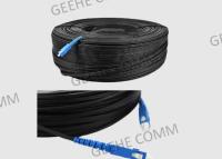 China Corning Fiber G657A Single Mode OFNR Jacket Fiber Patch Leads SC To SC Simplex for sale