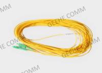 China FTTH Indoor 2.0mm PVC Single Mode SC UPC Fiber Optic Jumper 0.3dB Insertion Loss for sale