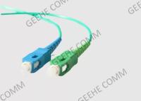 China 10Gb 40Gb OFNP Plenum Multimode Duplex 50/125 OM3 Fiber Patch Cord for sale