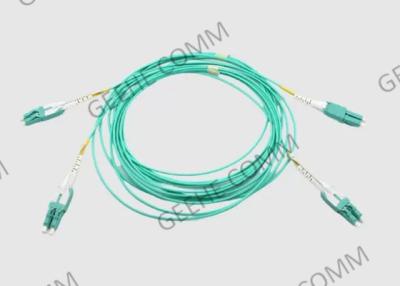 China Multimode Duplex LC Uniboot OM4 50/125um Fiber Patch Cord 2mm 10G for sale