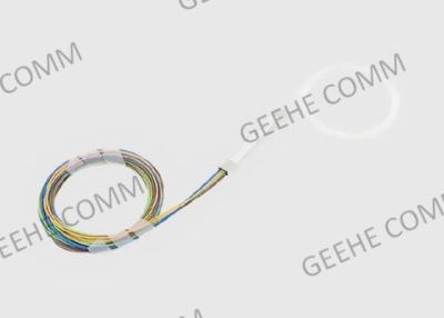 China 1xN Bare 250um Steel Tube PLC Optical Splitter Without Connector FTTH for sale
