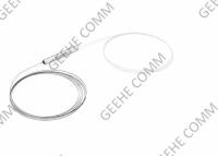 China Steel Tube Type FTTH Bare 1x4 PLC Splitter for sale