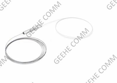 China Steel Tube Type FTTH Bare 1x4 PLC Splitter for sale
