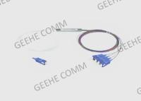 China 1x4 Mini Module 900μm SC/UPC LZSH Singlemode Fiber Optic Y Splitter for sale
