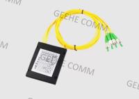 China 1×3 ABS Box Fiber Optic PLC Splitter Module FC/APC Connector for sale