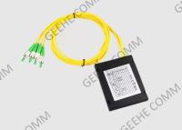 China 1×3 ABS Box Fiber Optic PLC Splitter Module FC/APC Connector for sale