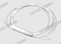 China 1x4 Steel Tube Single Mode Fiber Optic Splitter 850nm 1550nm SC APC for sale