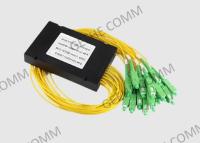 China Corning Fiber 2.0mm ABS PLC Splitter 1x16 SC APC Low Insertion Loss 1260-1650nm for sale