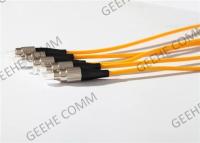 China FC/APC 1x4 2.0mm Box Type Fiber Optic PLC Splitter with FC UPC Connector 1m for sale
