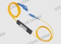 China Outdoor blockless 1.5M SC/APC Fiber Optic Cable Splitter 2 In Out for sale