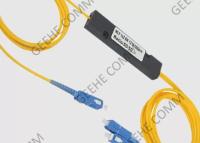 China Outdoor blockless 1.5M SC/APC Fiber Optic Cable Splitter 2 In Out for sale