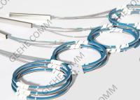 China No Connector 1×64 Bare 250μM PLC Fiber Optic Cable Splitter for sale