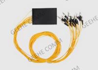 China ABS Box 1x16 PLC Fiber Optic Splitter Singlemode OS1 1260-1650nm for sale