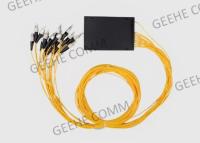 China ABS Box 1x16 PLC Fiber Optic Splitter Singlemode OS1 1260-1650nm for sale