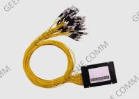 China 1x32 PLC Fiber Optic Splitter ABS Box 2.0mm FC UPC 1260-1650nm for sale