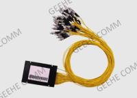 China 1x32 PLC Fiber Optic Splitter ABS Box 2.0mm FC UPC 1260-1650nm for sale