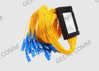 China 1x32 SC-UPC Fiber Optical PLC Splitter Module Single Mode Corning Fiber for sale